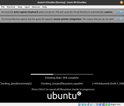 Start The Virtual Machine And Complete Ubuntu Setup Linux