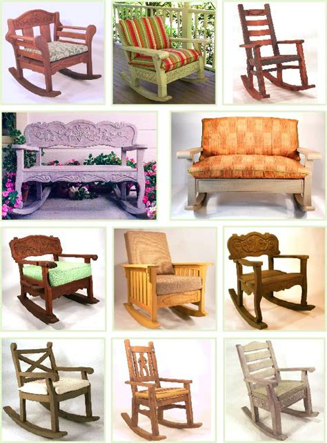Rocking Chairs In Several Styles