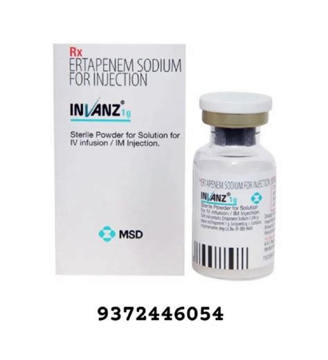 Invanz Injection 1 G At Best Price In India