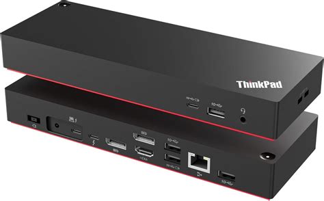 Amazon Com Lenovo Thinkpad Docking Station Thunderbolt Dock B Us Universal Laptop Dock