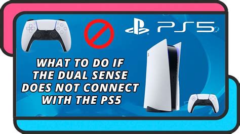 What To Do If The DualSense Controller Does Not Connect With The PS5 YouTube