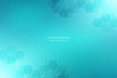 육각형에서 벡터 의료 배경입니다 현대 통신 의학 과학 및 디지털 기술에 대 한 디자인의 기하학적 요소 육각형 패턴 배경 개념에 대한 스톡 벡터 아트 및 기타 이미지 Istock