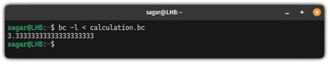 Using Bc Command In Linux And Bash Scripts