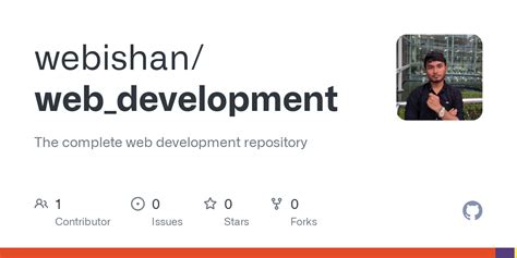 Github Webishanwebdevelopment The Complete Web Development Repository