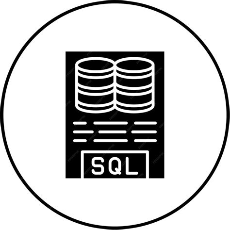 Premium Vector Sql Icon