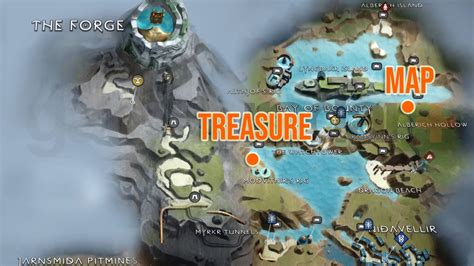 All God Of War Ragnarok Buried Treasure Map Locations Gamesradar