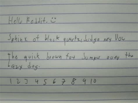 Any Tips To Improve My Handwriting For Note Takings For School I Want My Handwriting To Be