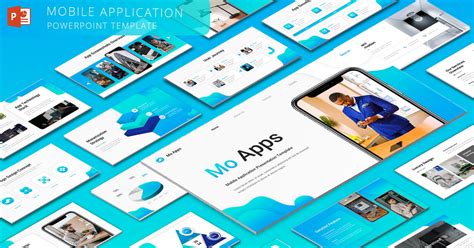 Mo Apps Mobile Applications Powerpoint Template Incl Mobileapp And Mobileui Envato