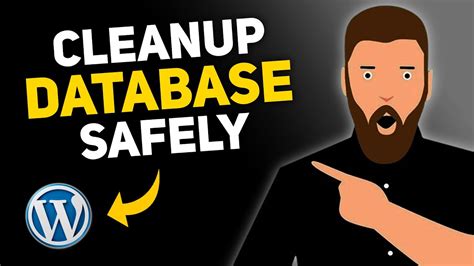 How To Clean Up Wordpress Database Youtube