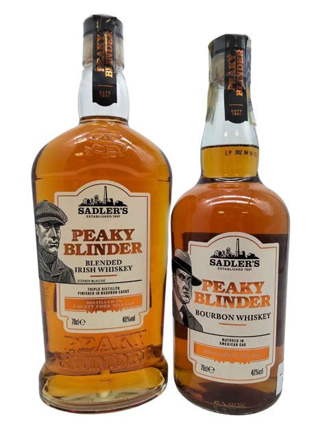 Sadlers Peaky Blinders Blended Irish Whiskey And Bourbon Cask Finish