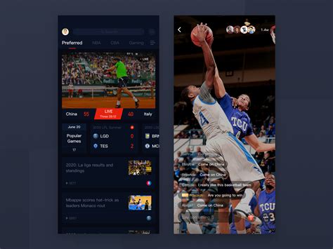 Sport Ui Design By Wangyishan On Dribbble