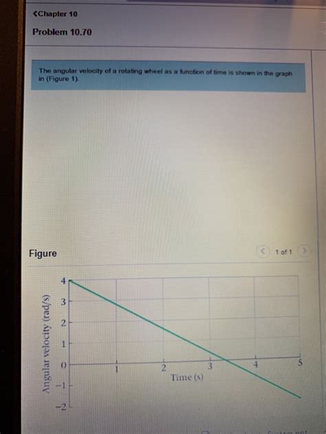 solved chapter 10 problem 10 70 the angular velocity of a