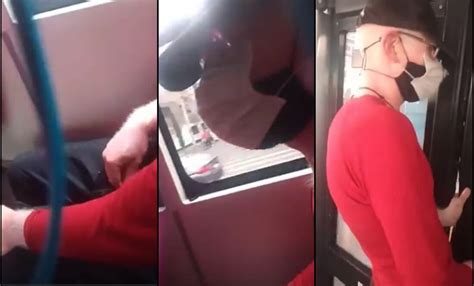 Video Usuaria graba a sujeto masturbándose junto a ella en el Metrobús