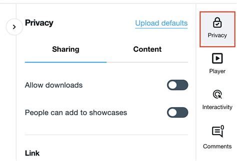 How To Change Your Videos Privacy Settings Vimeo Help Center