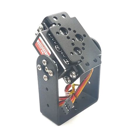 1set 2 Dof Short Pan And Tilt Servos Bracket Sensor Mount Kit For Compatible Mg995 Wholesale 