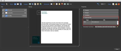 styling text with css and local fonts v6 — tony redhead