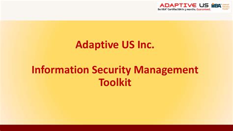 Information Security Management System Toolkit Ppt Slide Deck