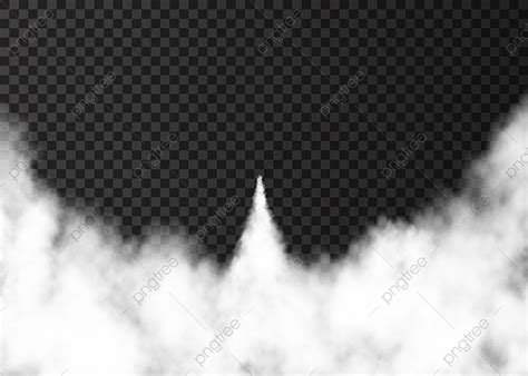 Space Rocket Launch Vector Design Images, Smoke From Space Rocket Launch, Foggy, Contrail, Burst ...