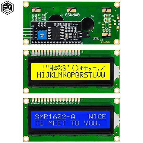 lcd1602 i2c lcd 1602 module blue green screen pcf8574 iic i2c lcd1602