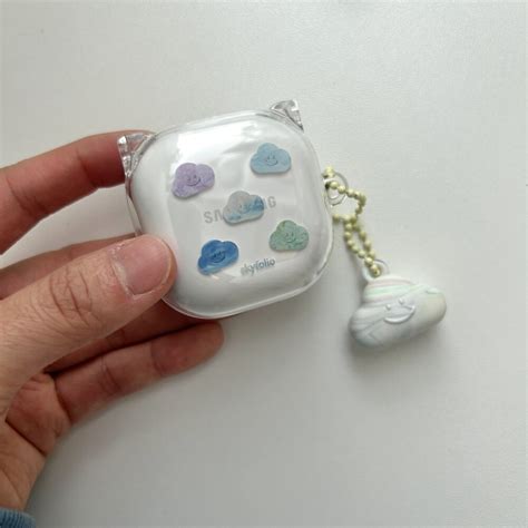 업사이클 패턴 에어팟•버즈케이스 투명