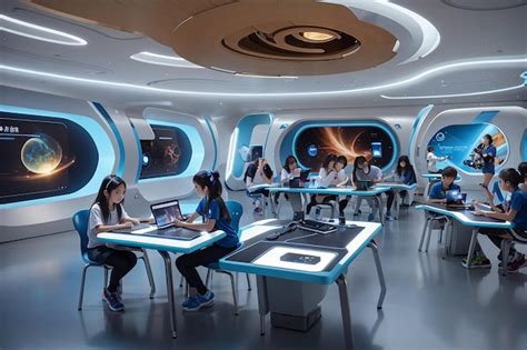 Premium AI Image Edu Tech Marvels Exploring Cutting Edge Gadgets In