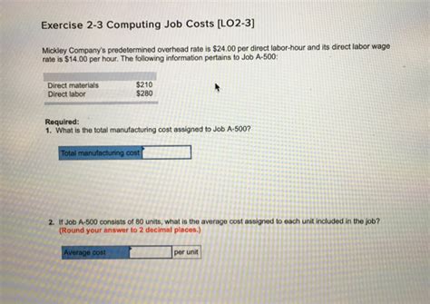 solved exercise 1 4 fixed and variable cost behavior [lo1 4]