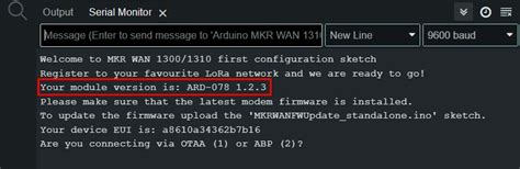 Arduino Mkr 1310 The Things Stack For Lorawan
