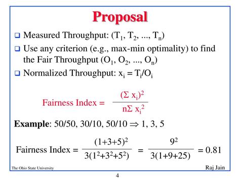 Ppt 99 0045 Throughput Fairness Index An Explaination Powerpoint