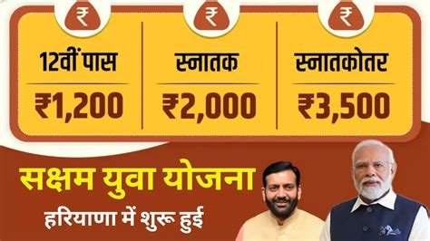 Saksham Yuva Yojana हरियाणा में बेरोजगार युवाओं के लिए शुरू हुई सक्षम युवा योजना Bima Sakhi