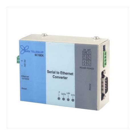 Serial To Ethernet Converter Rs Or Rs To Ethernet Converter Manufacturer From Pune