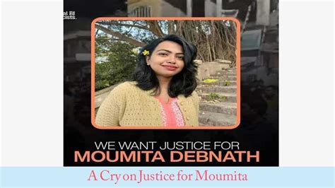A Cry On Justice For Moumita What Happened With Dr Moumita Debnath On