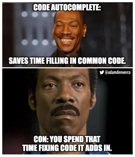code autocomplete r programmerhumor