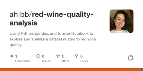Github Ahibbred Wine Quality Analysis Using Python Pandas And