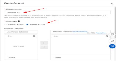 Konfigurasi Database Rds Mysql Alibaba Cloud