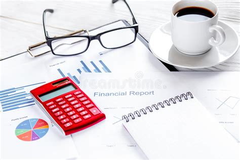 Workplace Analytics At Office Table Stock Image Image Of Media