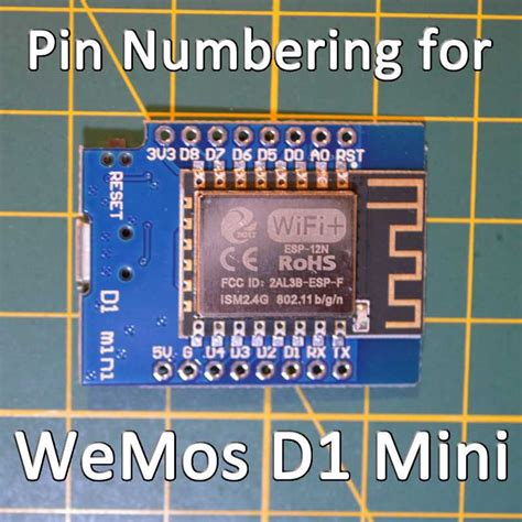 arduino ide wemos d1 mini pinout names complete guide and explanation