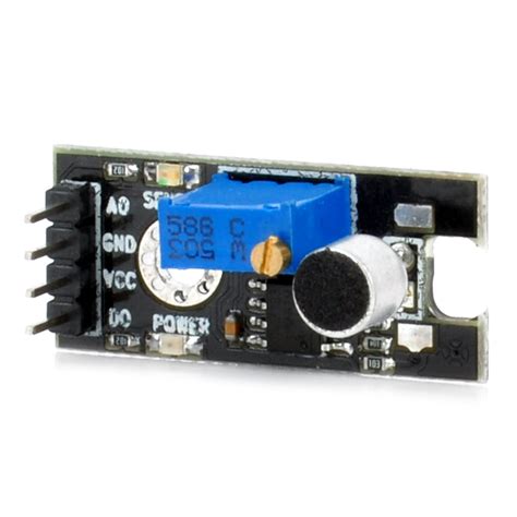 V Sound Sensor Module DO Output Low Level When It Detects Sound For Arduino Walmart Com