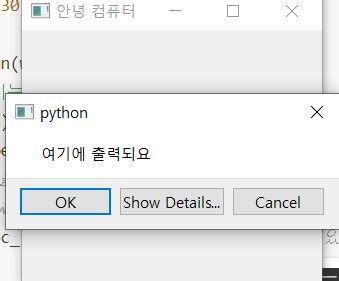 PyQT 버튼을 눌러 함수 호출하여 QMessageBox 띄우기 아이스베어의 개발 일기