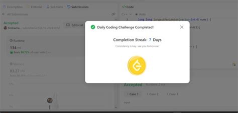 Simhachalam Potti On Linkedin Leetcodechallenge 100daysofcodingchallenge