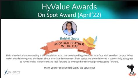 Shrishti Gupta On Linkedin Employeerecognition Employeeofthemonth