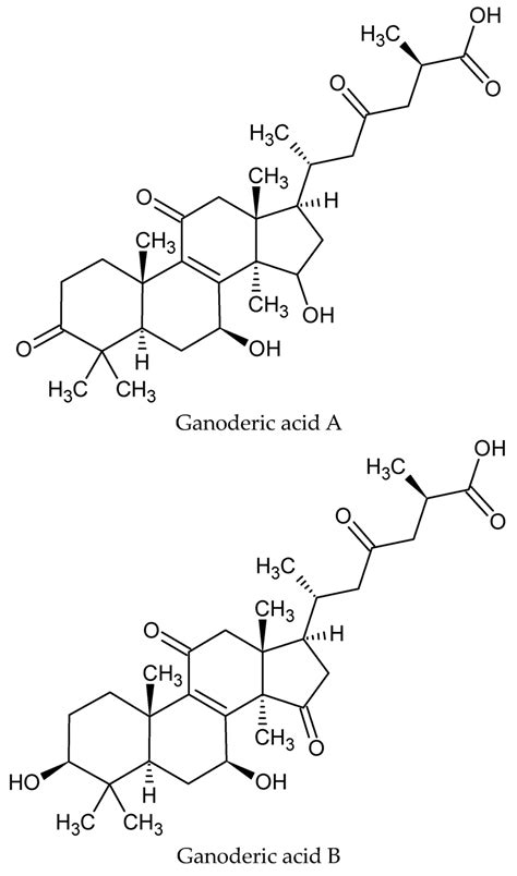 Different Potential Triterpenoids Isolated From G Lucidum That Reveal