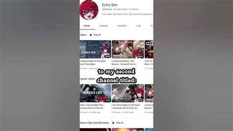 Gingersid To Echo Sen Youtube