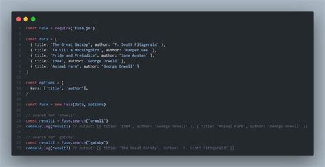 Oleksiy Vano Linkedin‘de Fusejs Is A Lightweight Library That Enables Fuzzy Search On Data