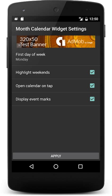 Simple Calendar Widget Apk For Android Download