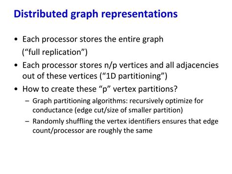 Ppt Parallel Graph Algorithms Powerpoint Presentation Free Download Id2388076