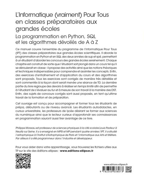 Linformatique Vraiment Pour Tous En Classes Préparatoires Aux