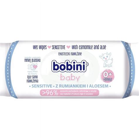 Bobini Sensitive Chusteczki Nawilżane 60 Szt Bobini Sklep Empik Com