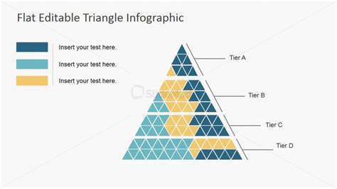 PowerPoint Template Triangle Shapes Infographic SlideModel