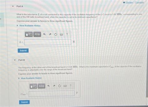 Solved A Radio Can Be Tuned Into A Particular Station Chegg Com