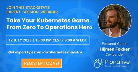 pionative on linkedin kubernetes webinar
